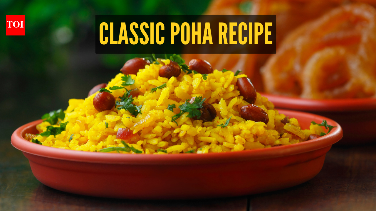 Poha Recipe: How to make classic Poha for breakfast at home
