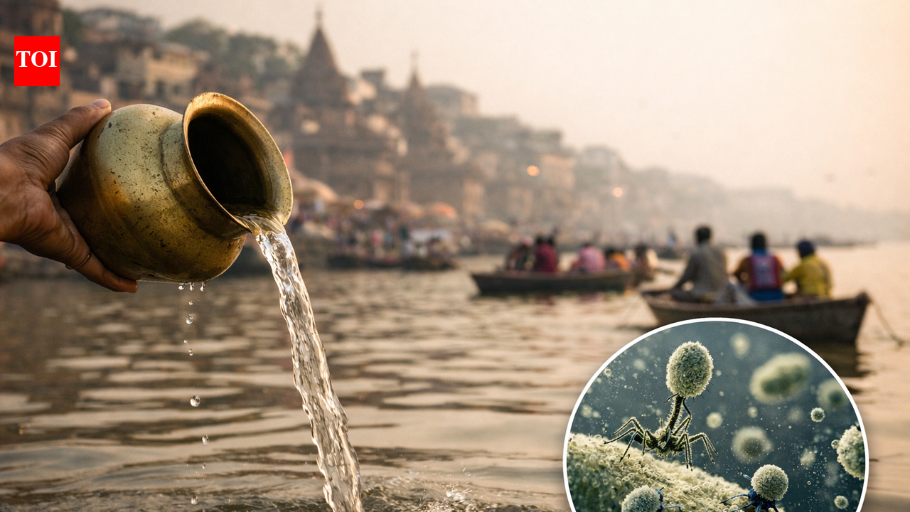 Why Ganga water does not get spoilt: When put under microscope, the ...