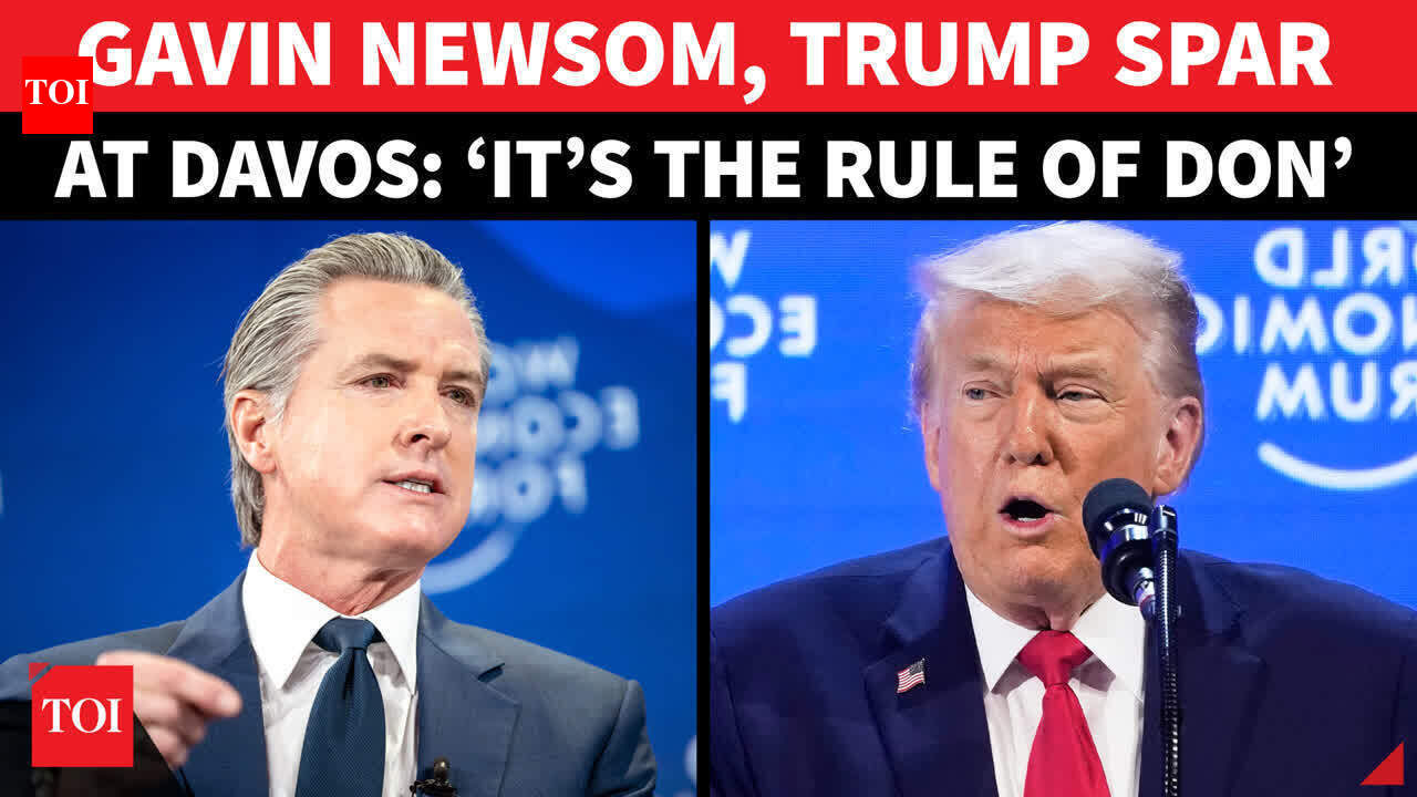 ‘CODE RED For America’: California Guv Newsom Warns In Davos, Reveals ...