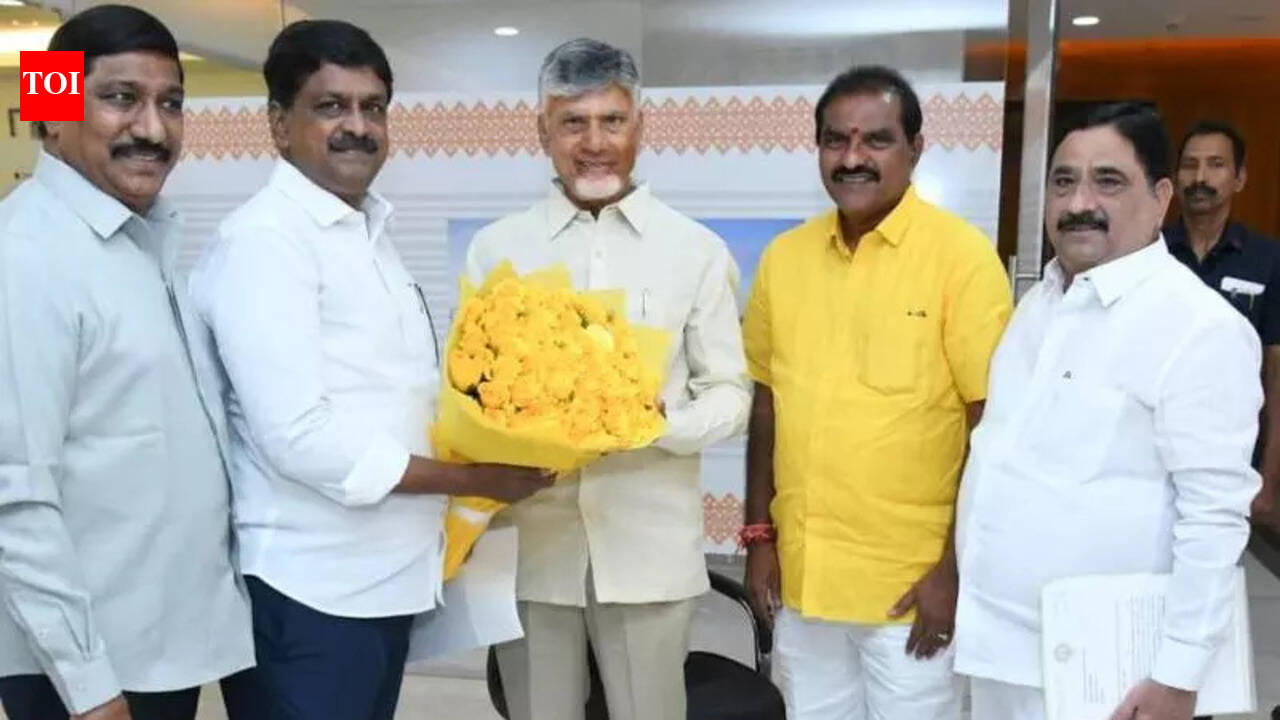 AP draws record 40 TMC water from HNSS | Vijayawada News - The Times of ...