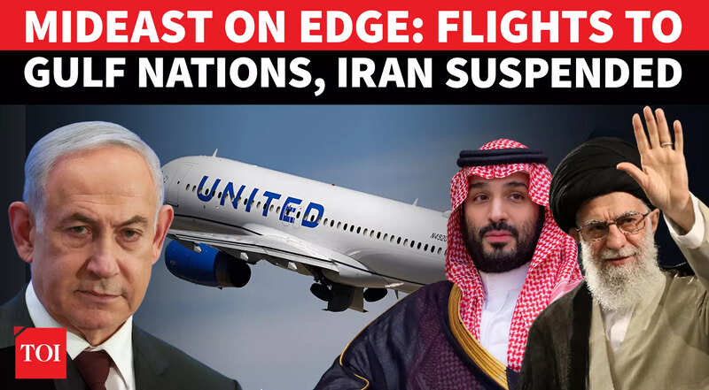 Mideast Airspace Shut? Flights To Israel, Iran, Saudi, UAE Abruptly ...