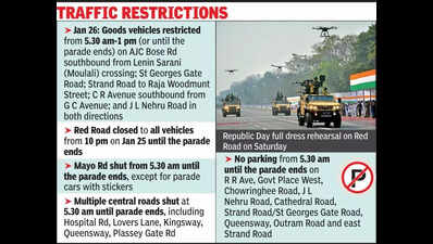 Drones, 2.3k cops & watch towers to turn Red Road into a fortress for R ...