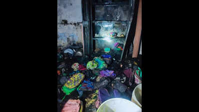 Fire breaks out at house near Tiruchengode, goods worth 10 lakh damaged ...