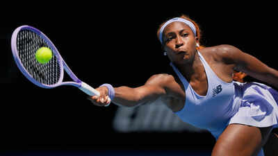 Coco Gauff sees off Karolina Muchova to make Australian Open last eight ...