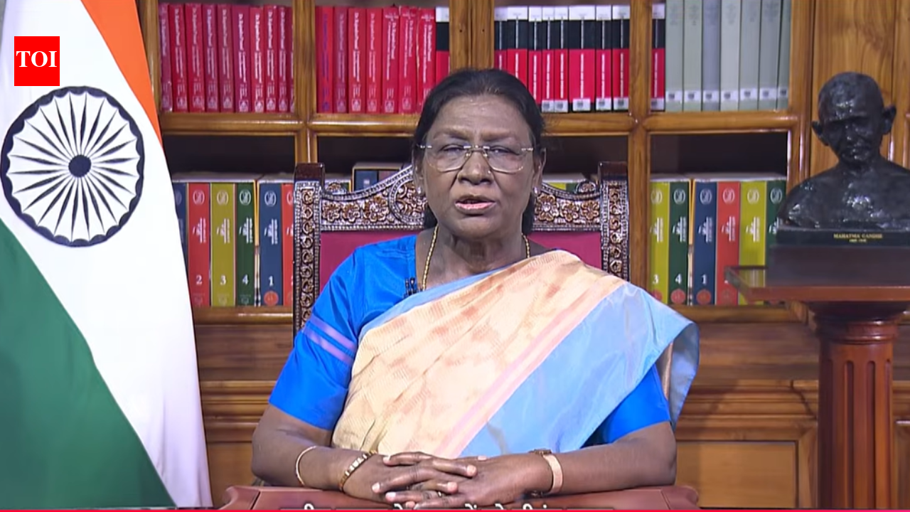 President Republic day Speech Live Updates: 'We became architects of ...