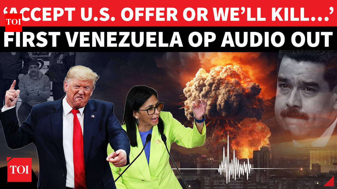 Chilling Audio Of Trump’s Venezuela Operation Out; ‘Accept Offer Or We ...