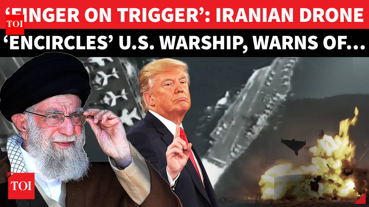 Iran Threatens US Carrier With Drone Strike Video As IRGC Claims ...