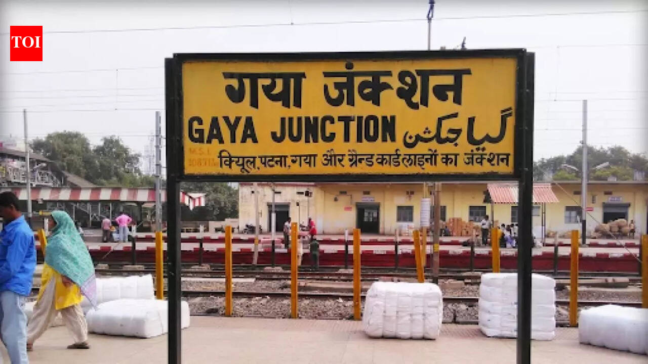 Redevelopment of Gaya railway station delayed as platform work awaits ...