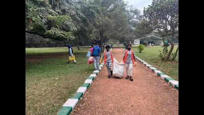 47 tonnes of waste cleared post Lalbagh flower show | Bengaluru News ...