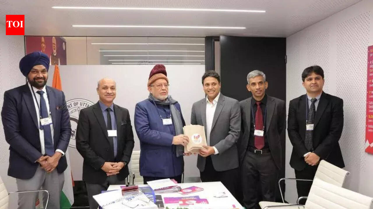 UP got Rs3lakh-crore biz bids at Davos | Lucknow News - The Times of India