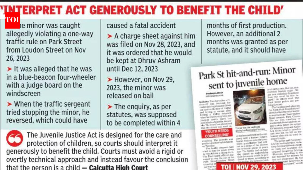 HC relief for minor who broke one-way rule on Park Street | Kolkata ...