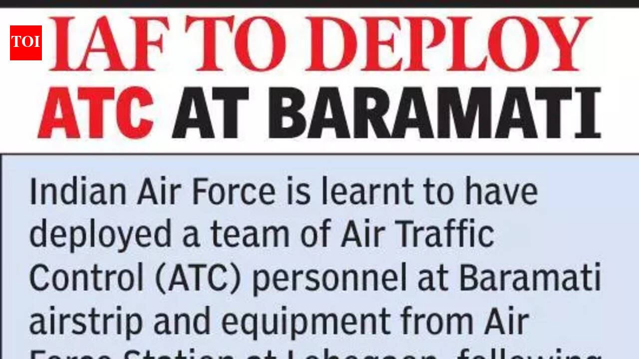 Baramati lacks ATC, Ajit had plans to build airport | Nagpur News - The ...