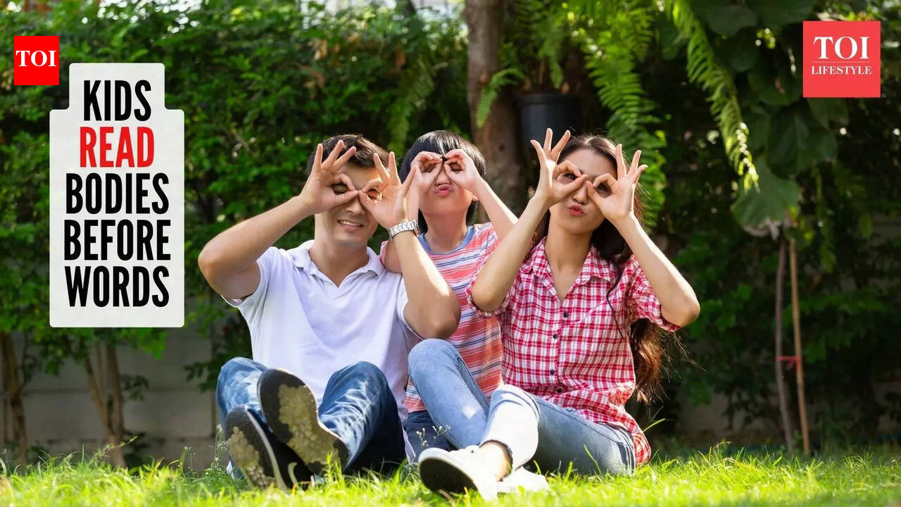 Body language speaks louder than words: Kids are watching closely - The ...