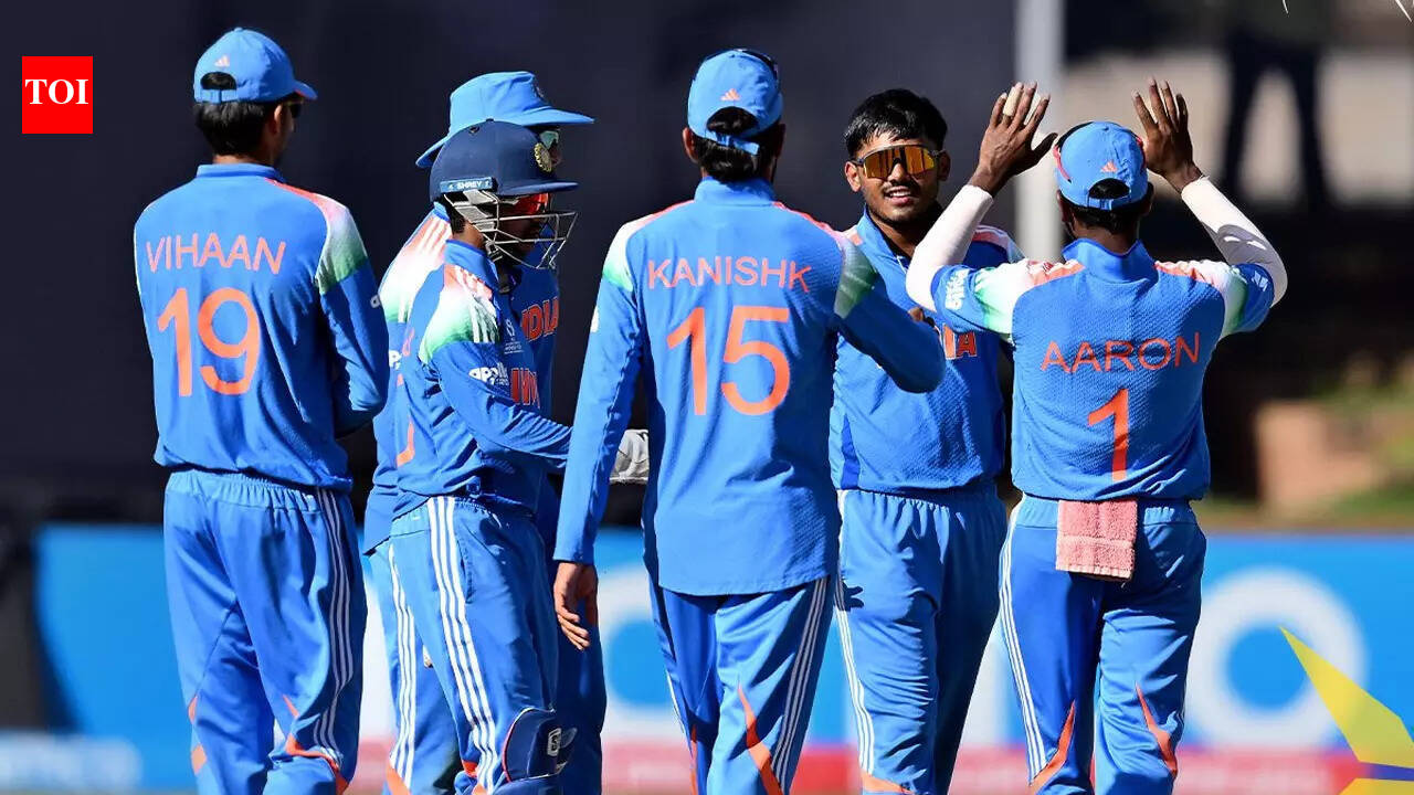 India vs Afghanistan highlights, U19 World Cup 2026 Semifinal: India ...