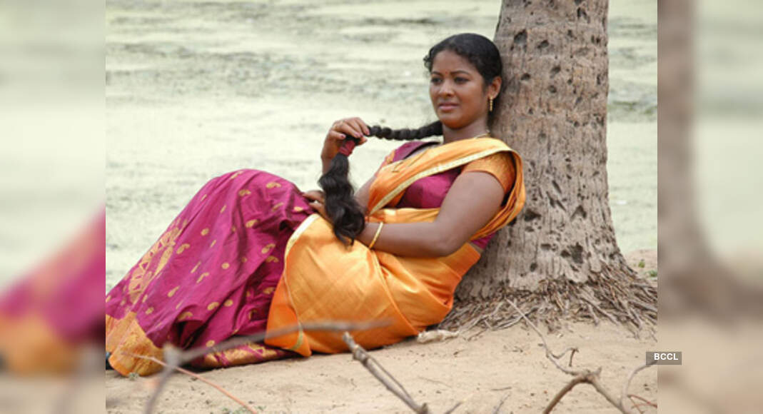 A still from Tamil movie ' Mayavaram.'