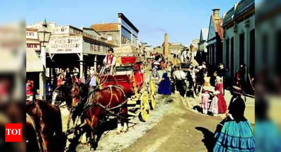 Gold digging in Australia's Sovereign Hill - Times of India