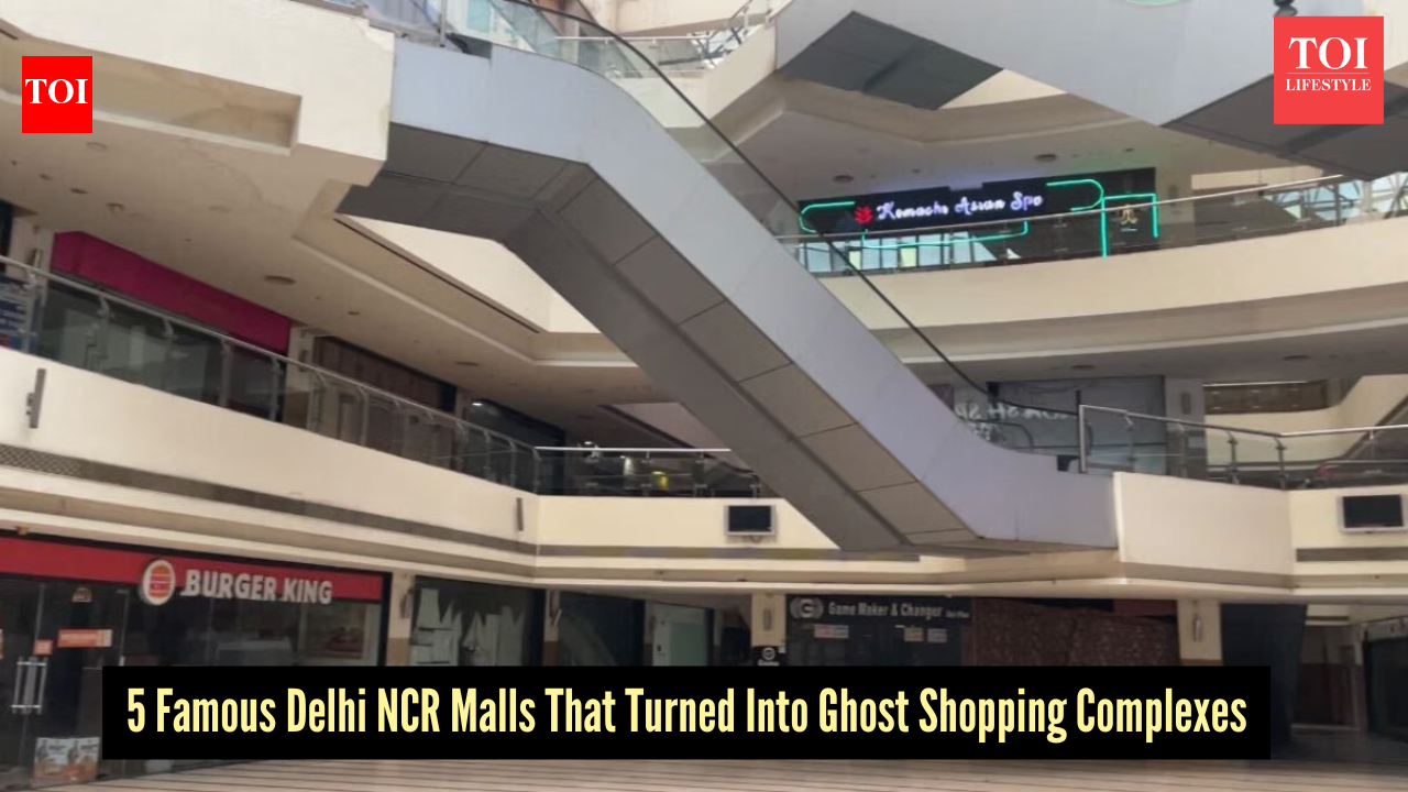 Top 5 abandoned-ghost malls in Delhi NCR which were once shopping haven