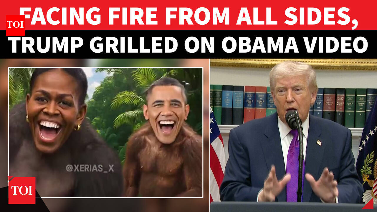 'Are You Firing Your Staffer Or Not?': Trump Grilled On Obama Monkey ...
