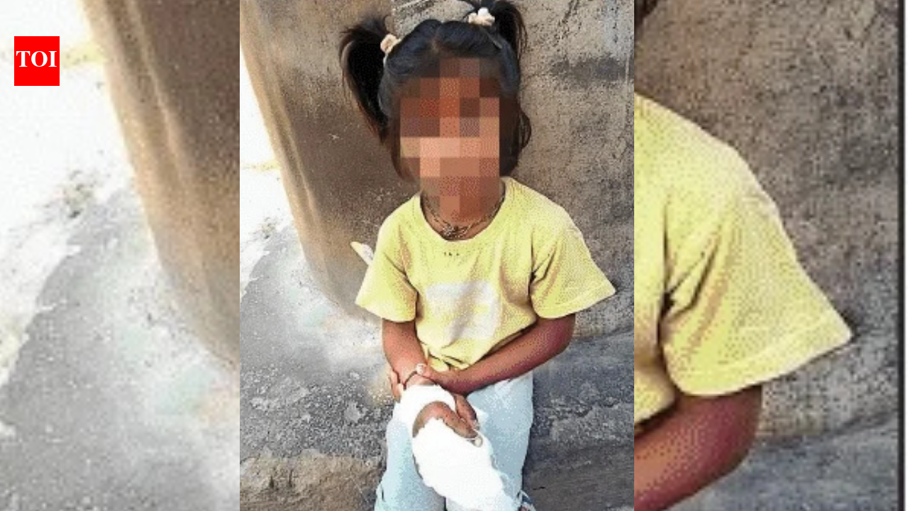 ‘Door slammed on her hand’: 6-year-old loses 2 fingers in Karnataka ...