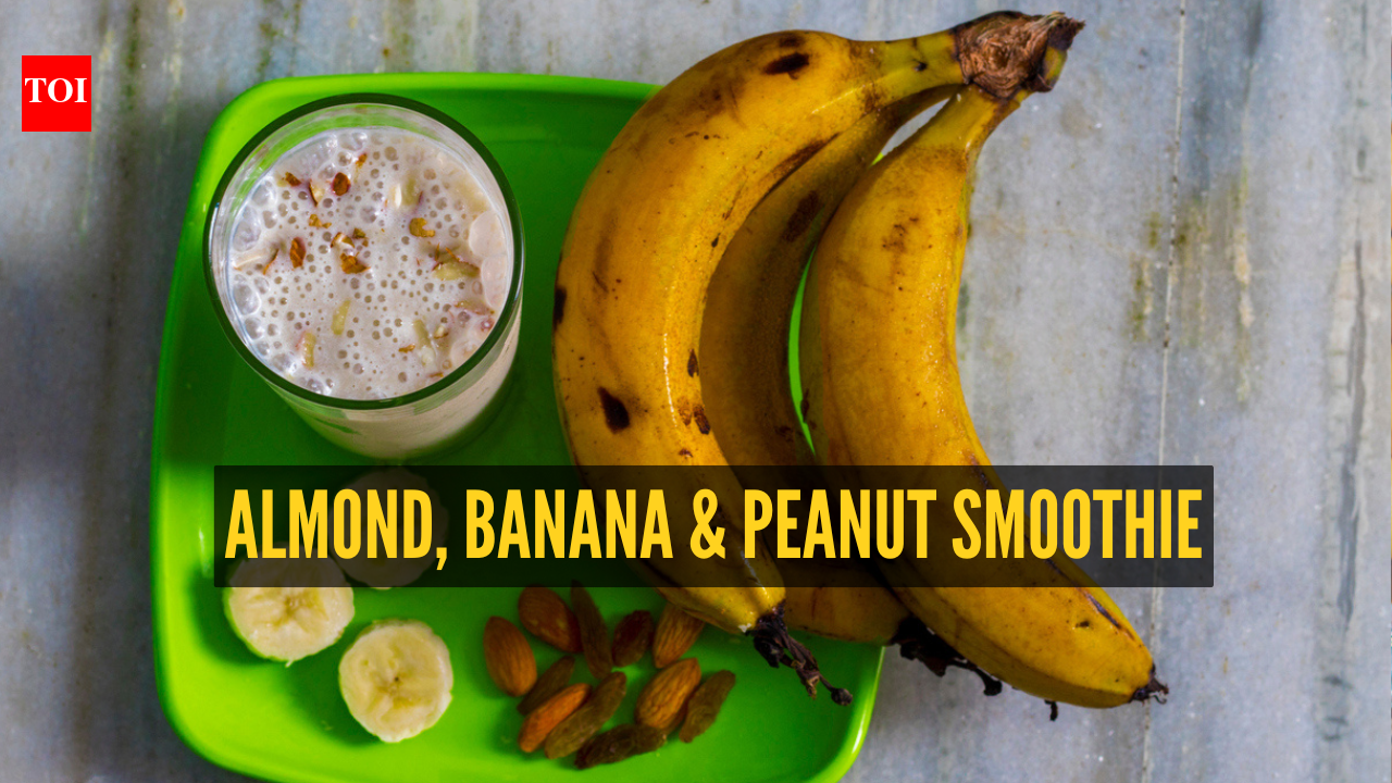 Maha Shivratri 2026: Nutrient-rich Almond, Banana & Peanut Smoothie for ...