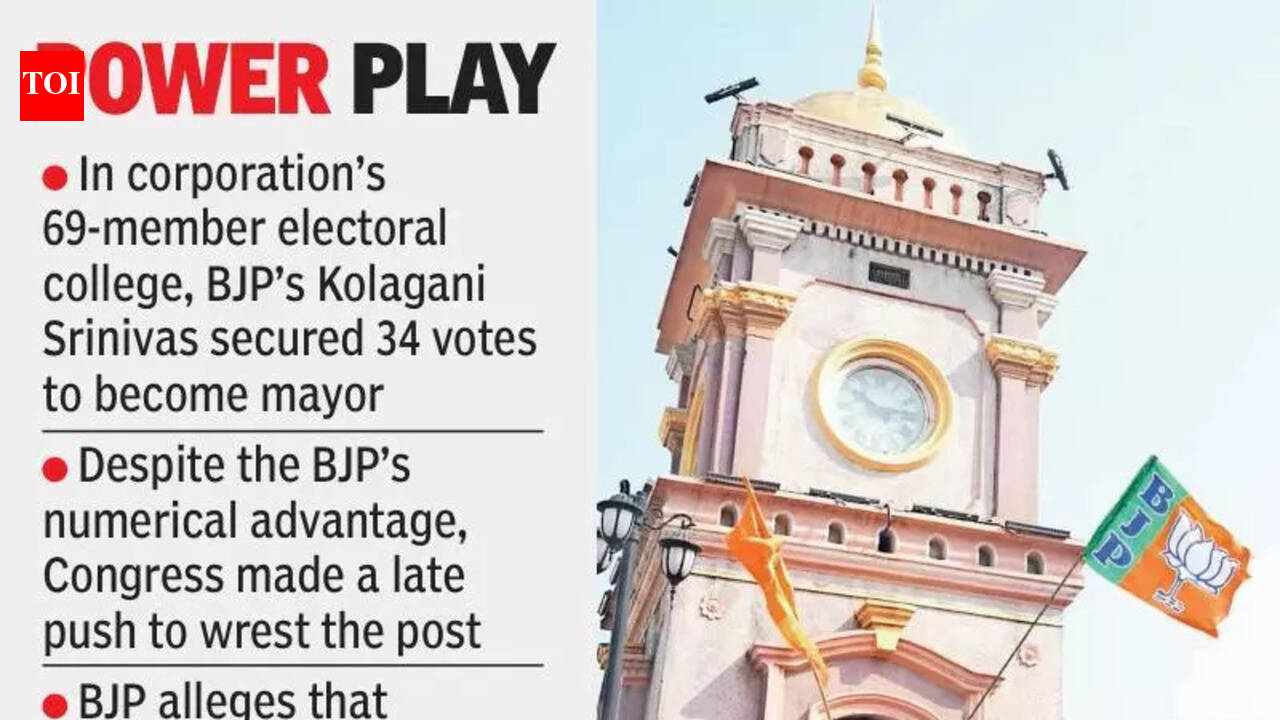 BJP clinches Karimnagar mayor post after BRS abstention ends deadlock ...