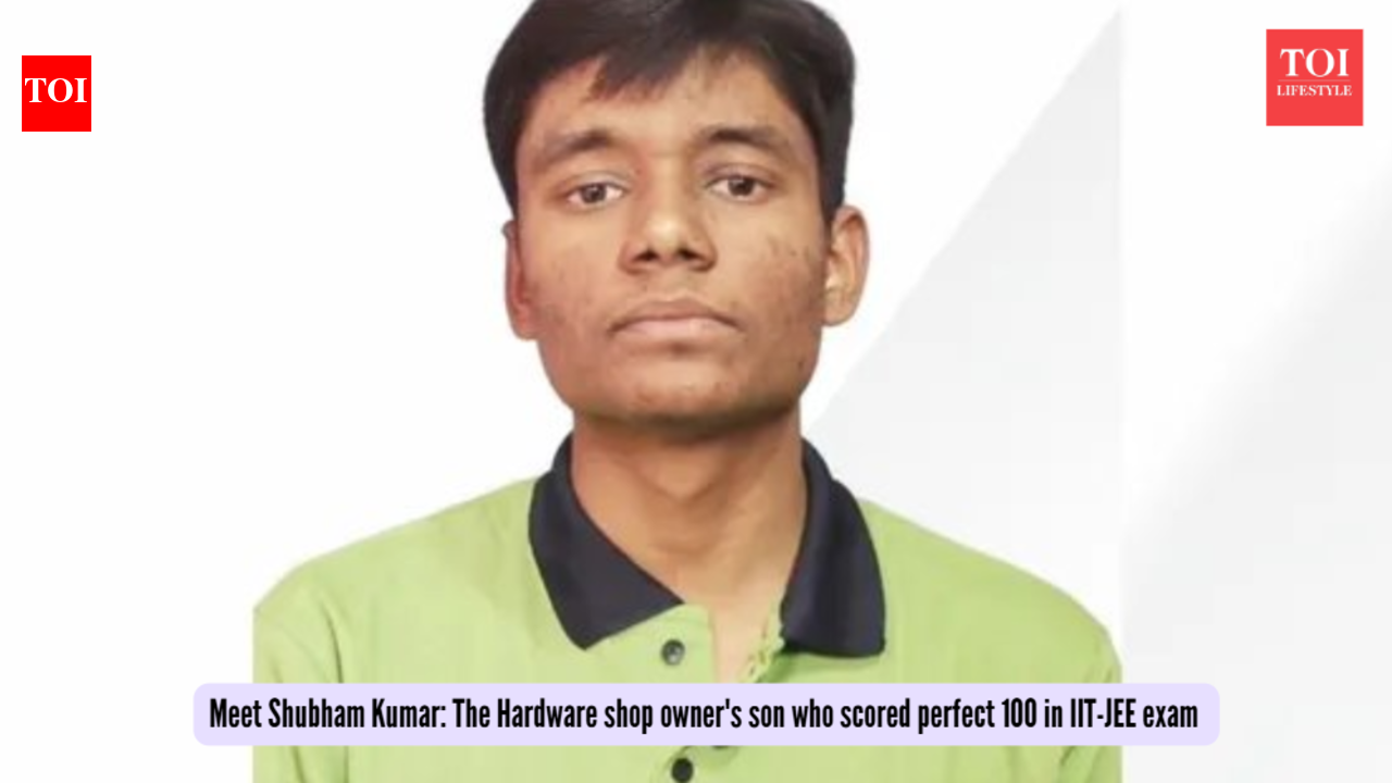 Meet Shubham Kumar: The Hardware shop owner's son who scored perfect ...