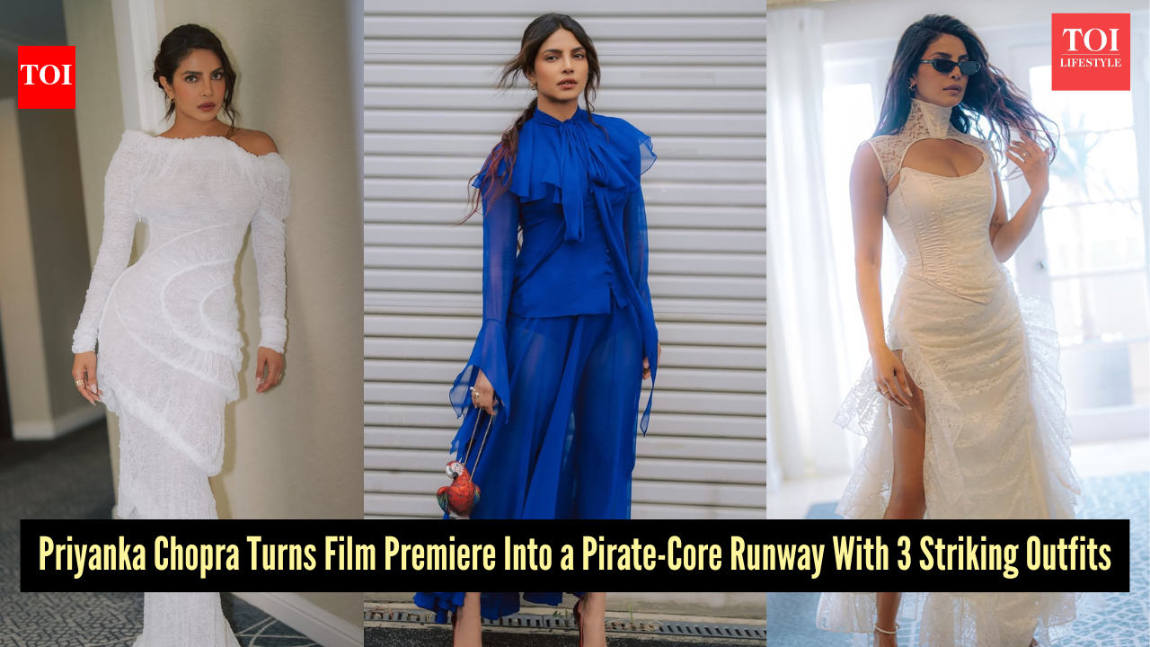 Priyanka Chopra turns a film premiere into a pirate-core runway with ...