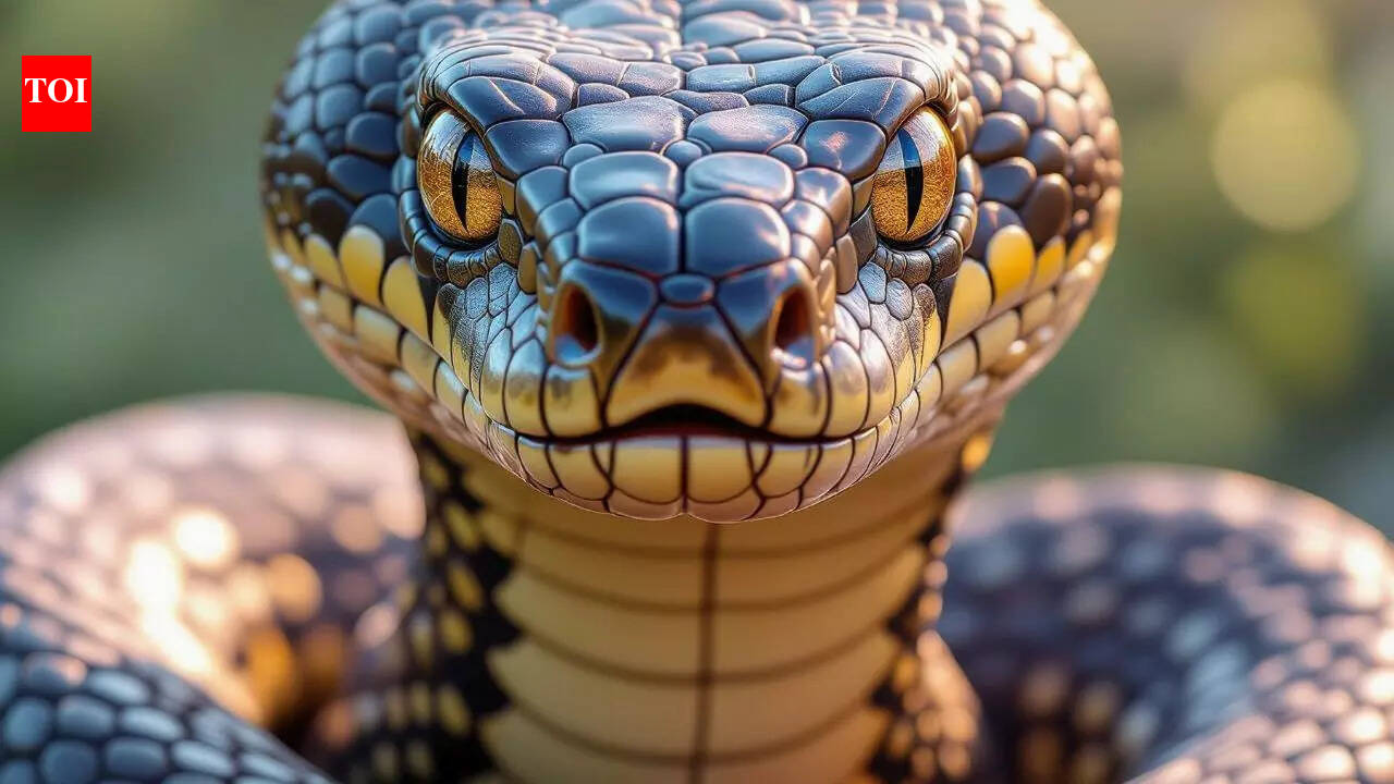 Female King Cobra is the only snake that builds nests like birds: A ...