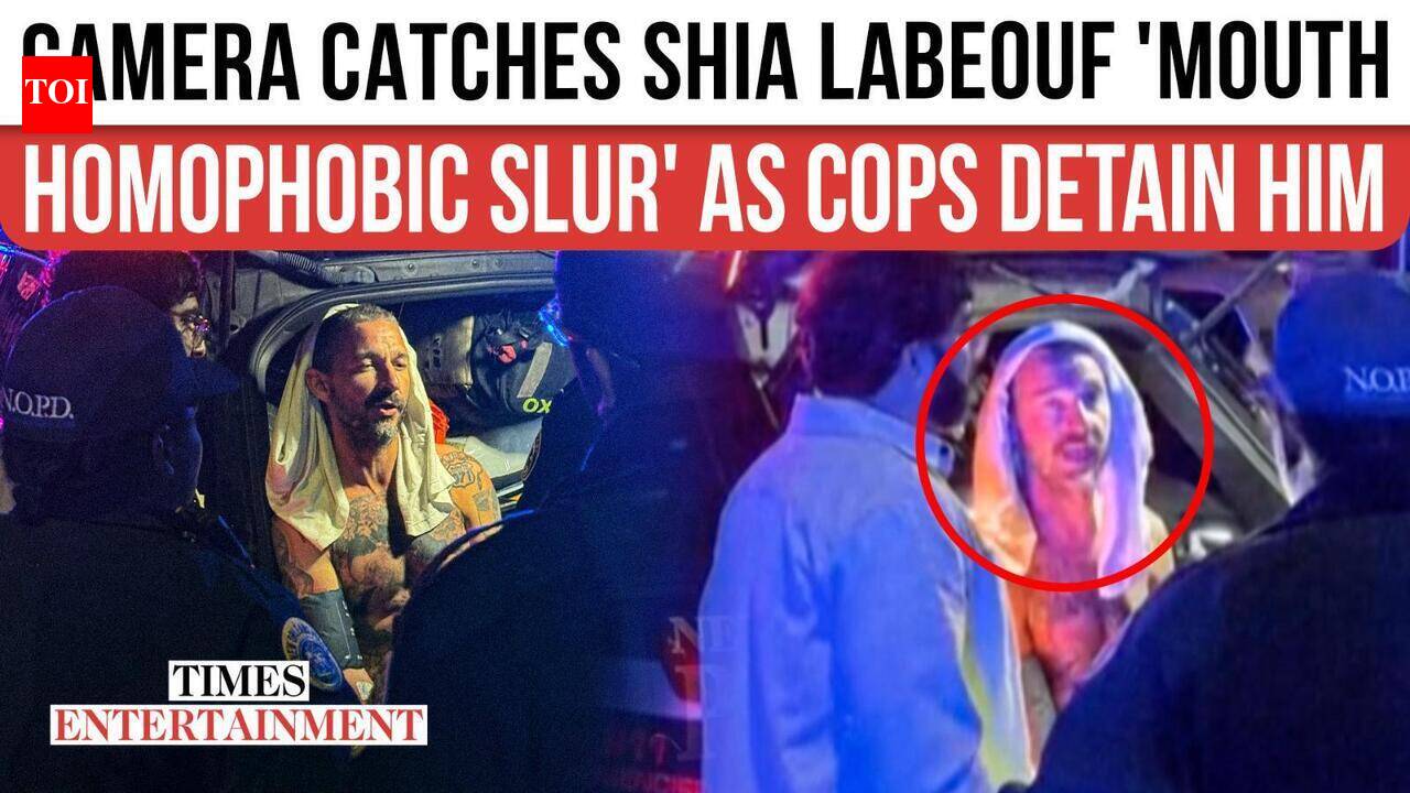 Shia LaBeouf spotted dancing with release papers in mouth; videos ...