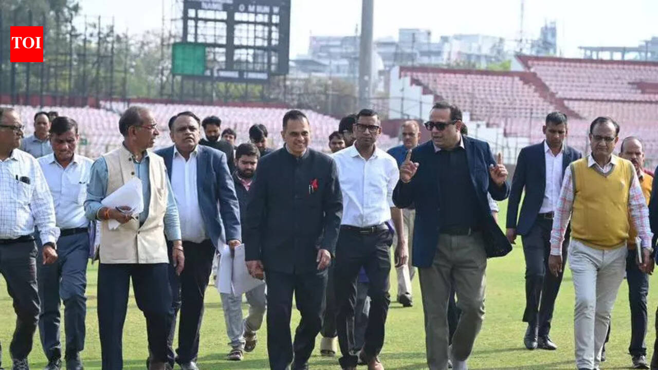 Ipl 2026: IPL 2026: SMS Stadium upgradation work begins | Jaipur News ...
