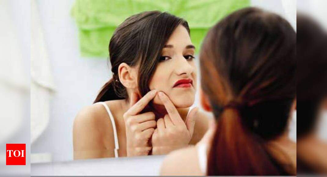 How to take care of a pimple - Times of India