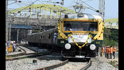 Velachery-St Thomas Mount MRTS line safety inspection held | Chennai ...