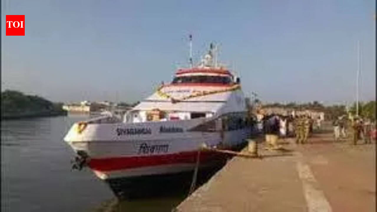 India-Sri Lanka ferry service resumes | Trichy News - The Times of India