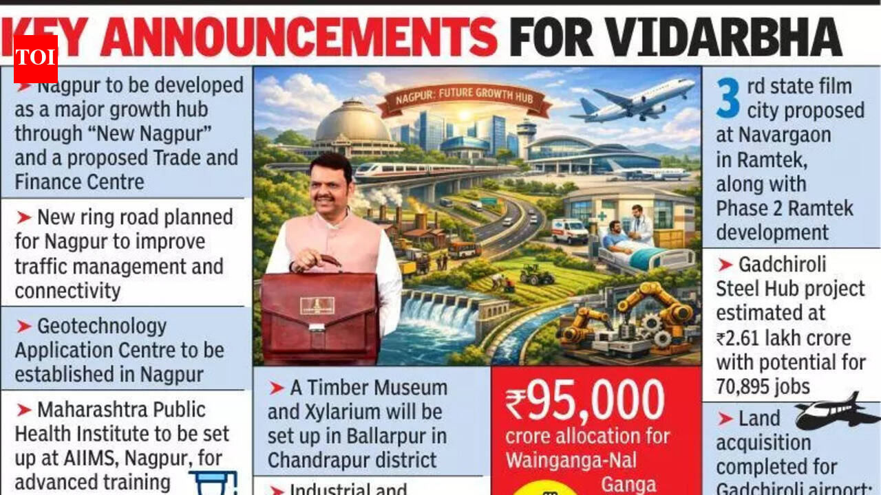 New Nagpur To Script Maha’s Growth Story | Nagpur News - The Times of India