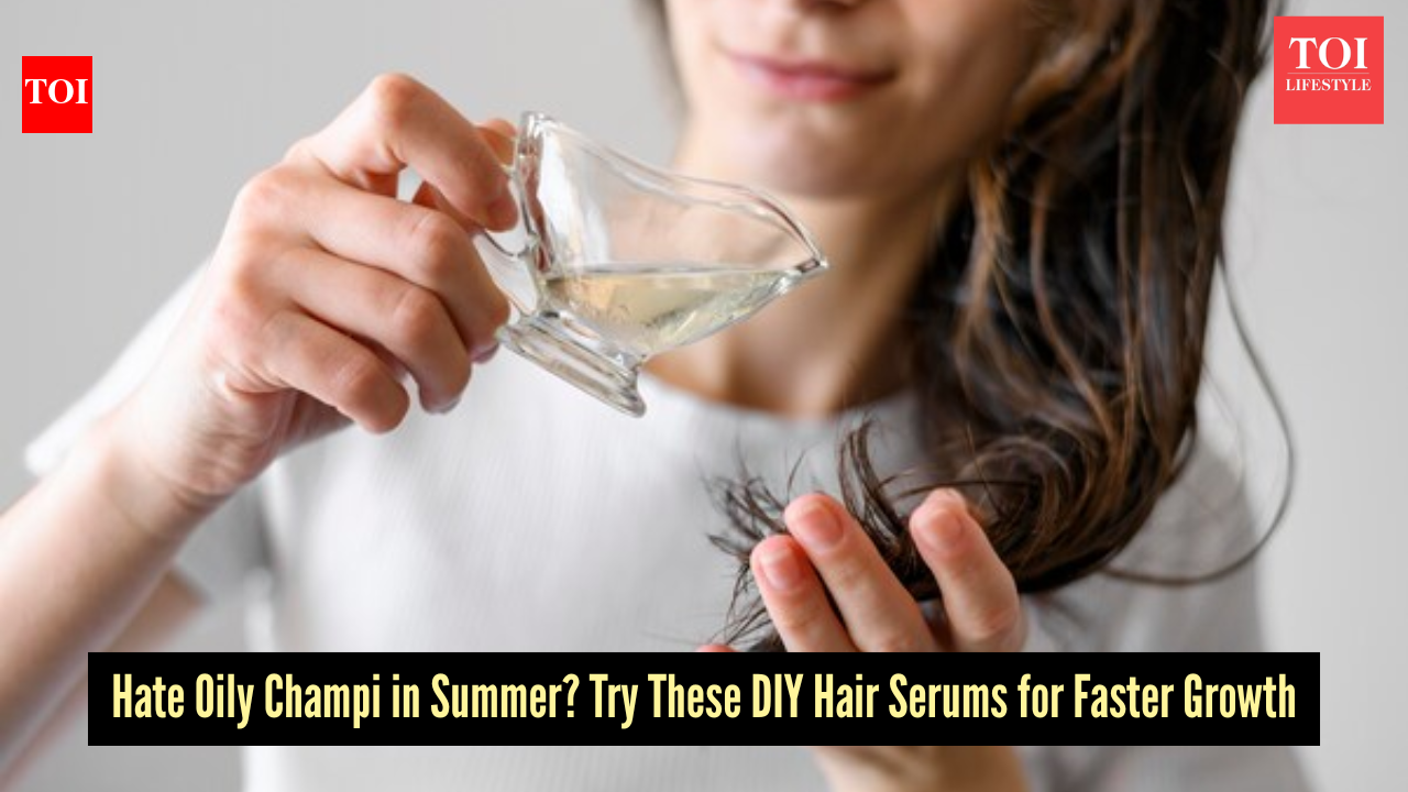 Hair Growth Serums: Tired of sticky champi? Try these DIY summer hair ...