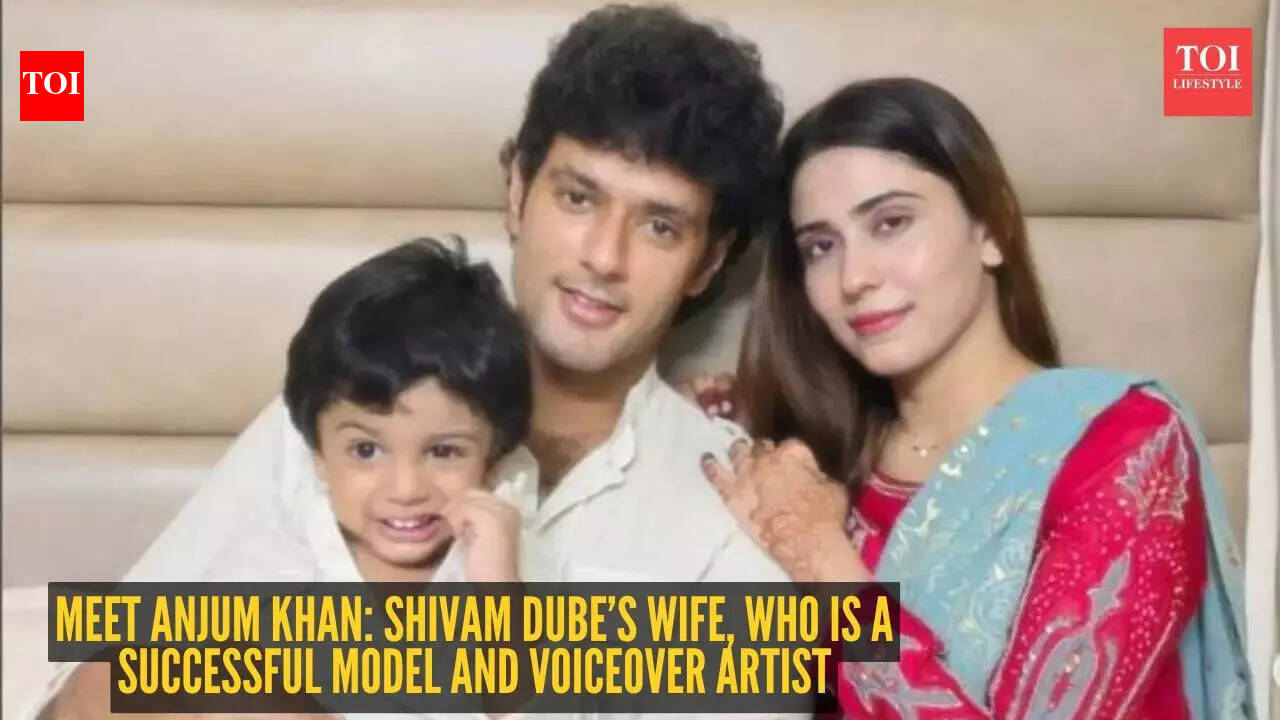 Meet Anjum Khan: Shivam Dube’s wife, who is a successful model and ...