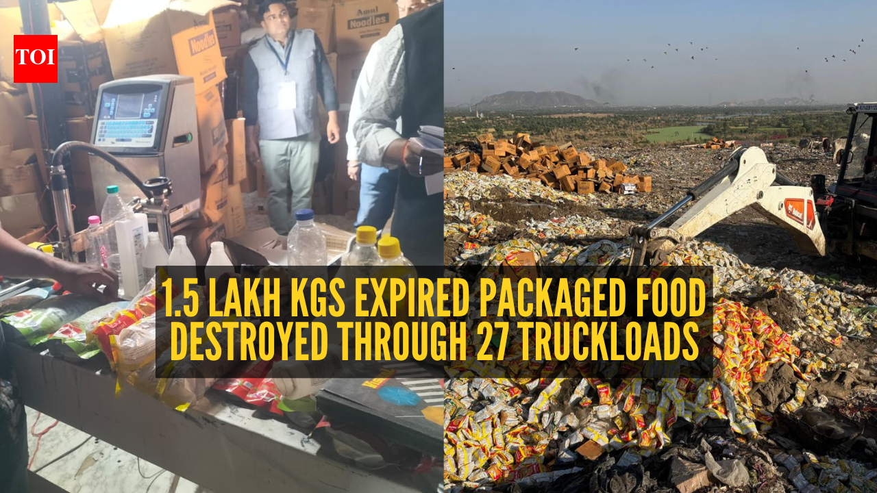 From noodles to mayonnaise: 1.5 lakh kilograms of expired packaged ...