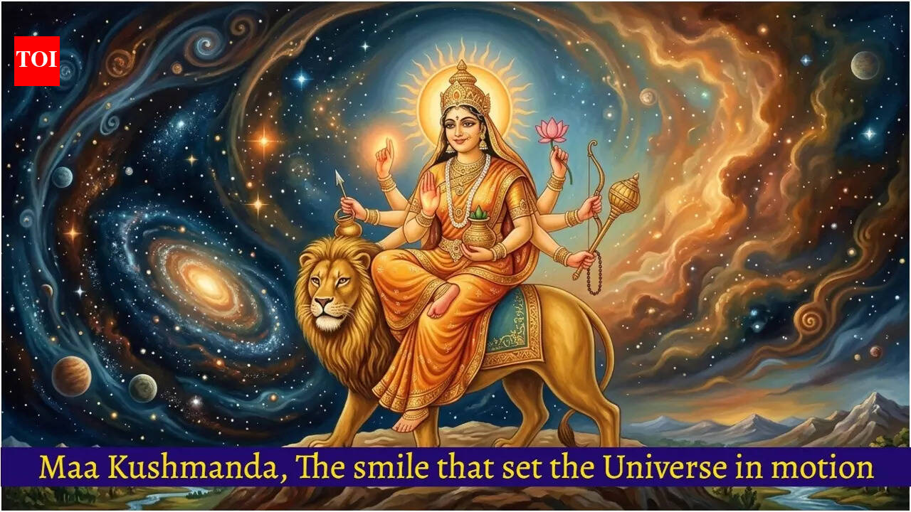 Maa Kushmanda, The smile that set the Universe in motion - The Times of ...