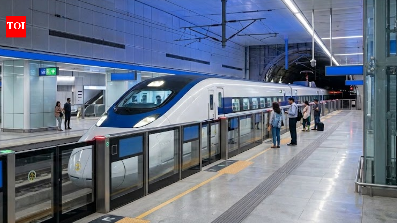 Mega boost for Mumbai-Ahmedabad bullet train corridor; underground work ...