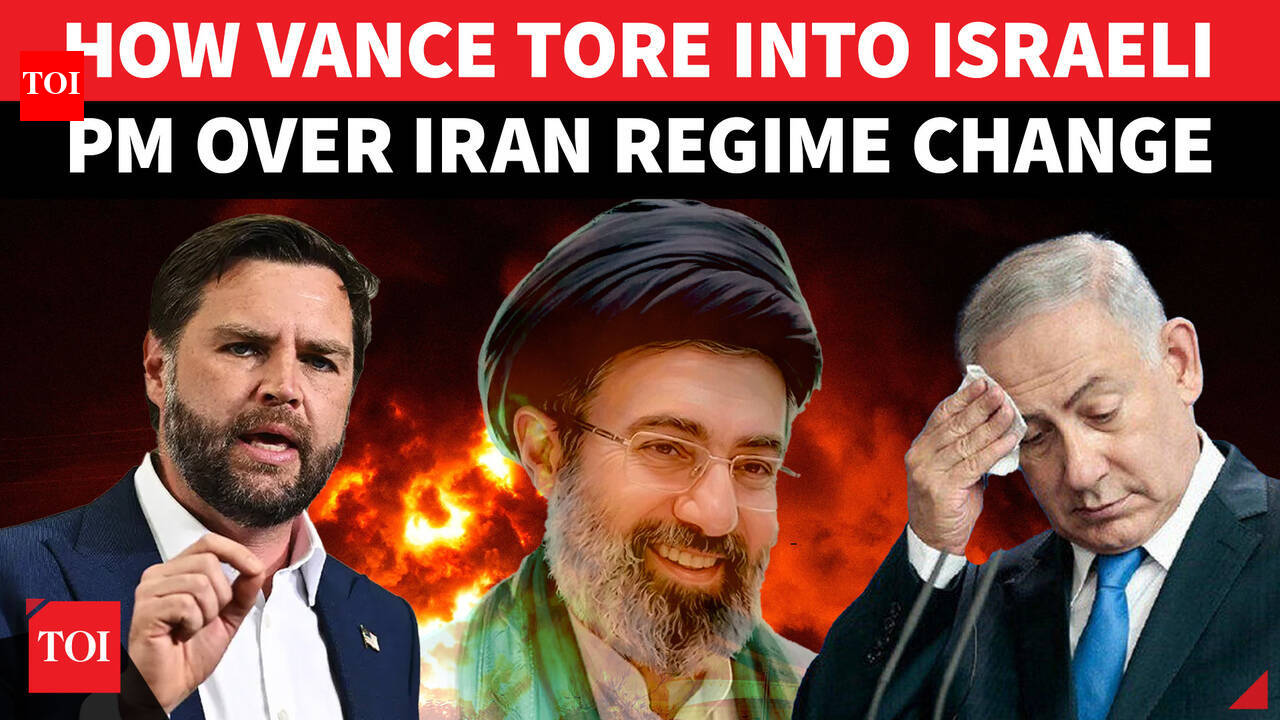 'Stop Overselling Iran...': Vance Blasts Netanyahu In Tense Phone Call ...