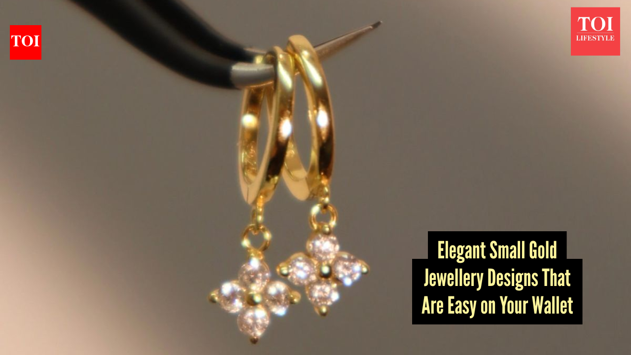 Best gold gifts: Budget-friendly small gold jewellery pieces perfect ...