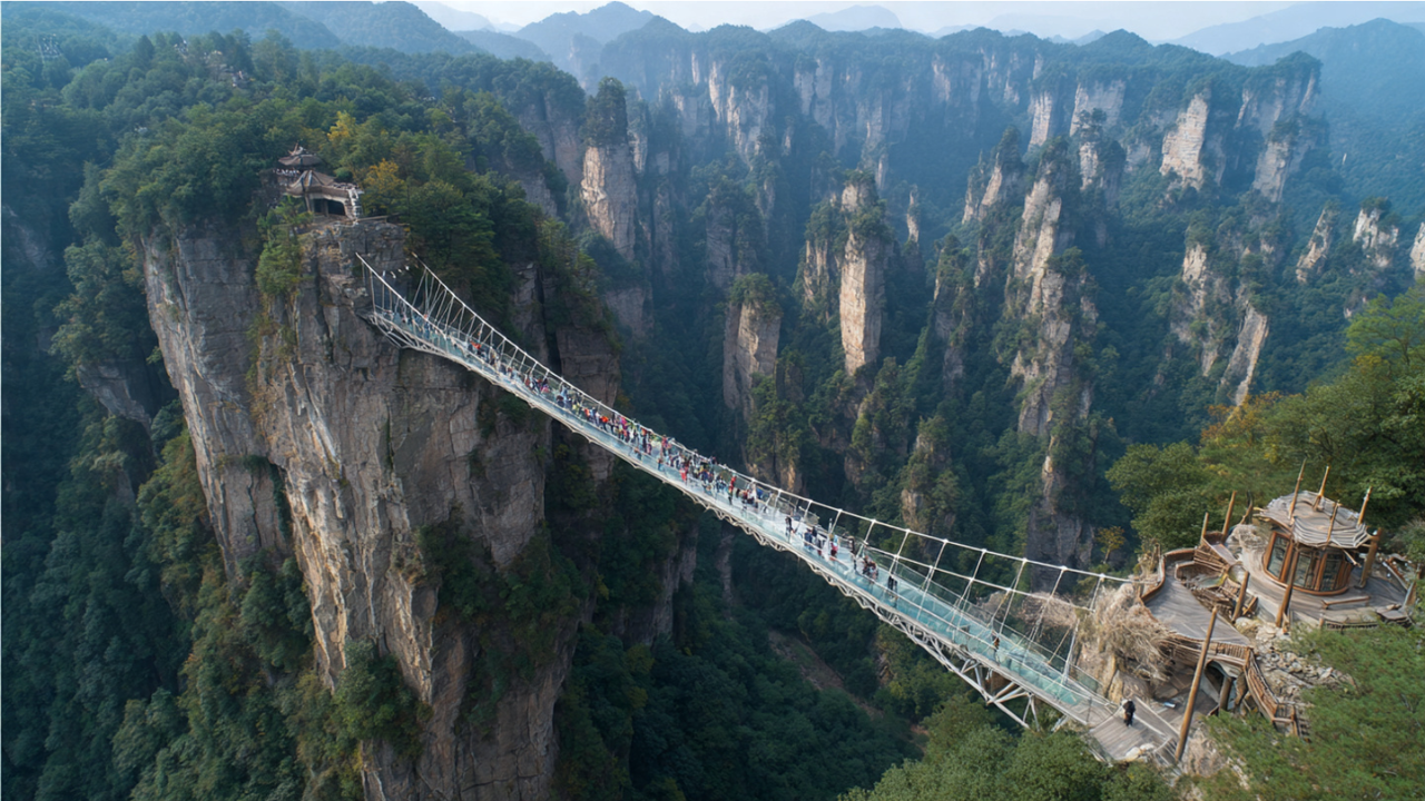 Explore the World’s Most Amazing Glass Bridges