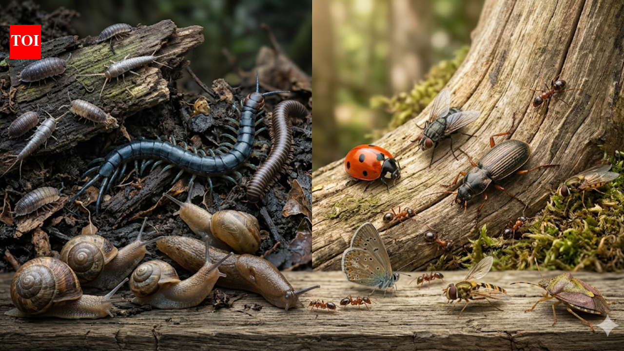Creepy-crawlies explained: Why not everything that crawls is an insect ...