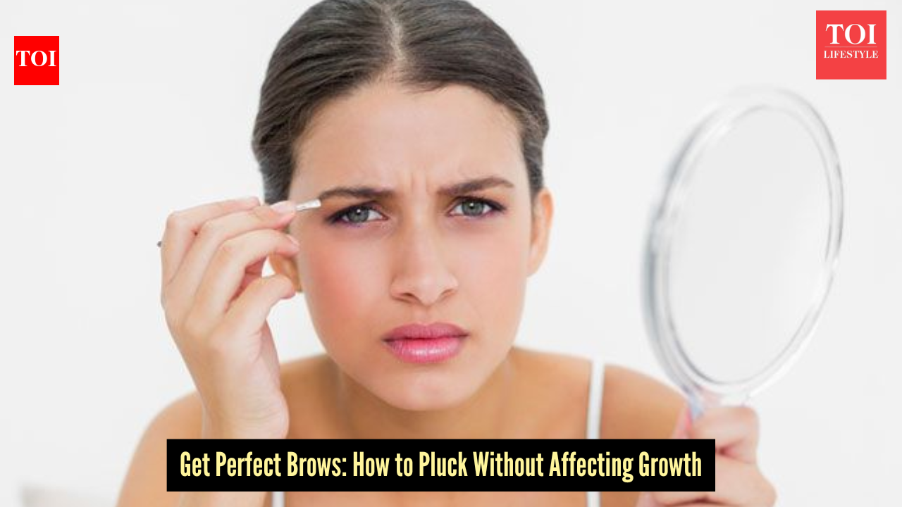 How to pluck your eyebrows at home for better regrowth