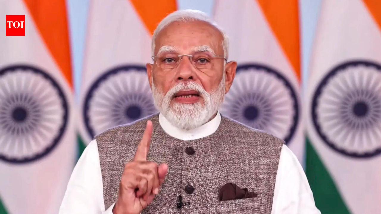 PM Modi Speech Live Updates: 'Spirits are high', PM Modi says NDA will ...