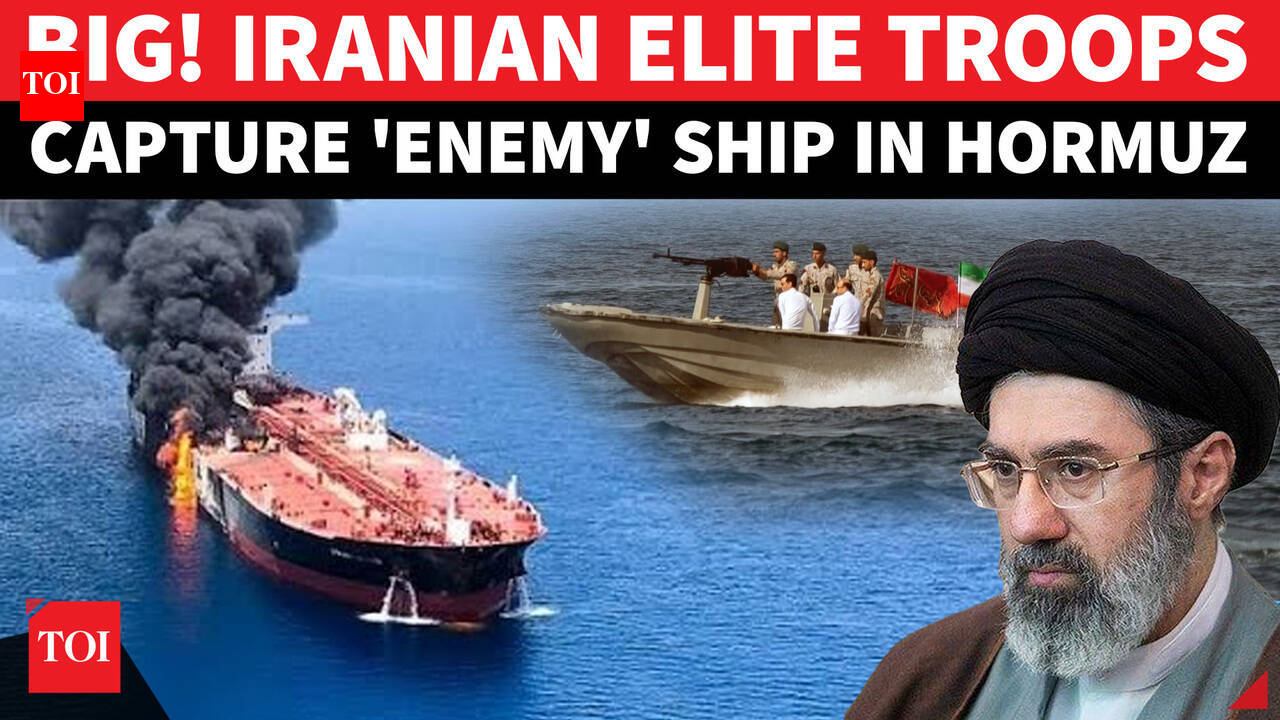 BREAKING: IRGC Navy CAPTURES ‘ZIONIST’ Ship In Hormuz; Iran Confirms ...