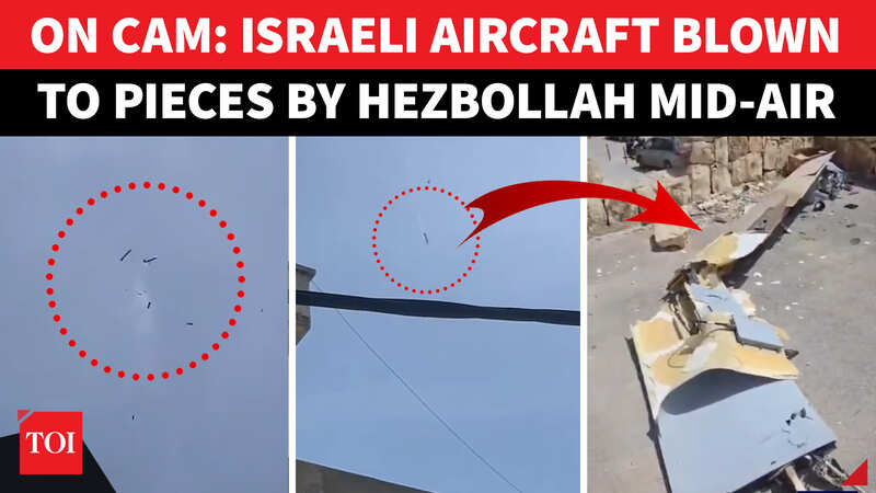 Chilling Video: Hezbollah Obliterates Israel’s Hermes Drone, Aircraft ...