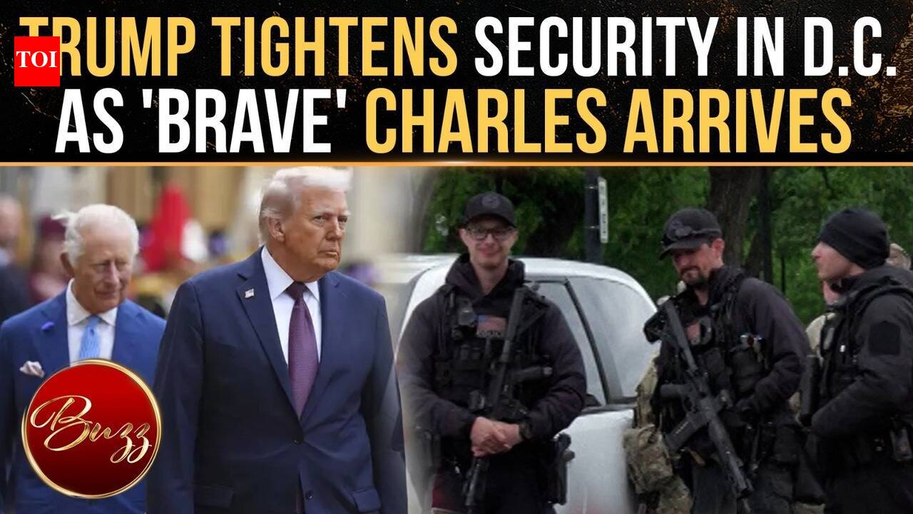 Heavy Security In D.C. As King Charles Visits U.S. Just After Trump's ...