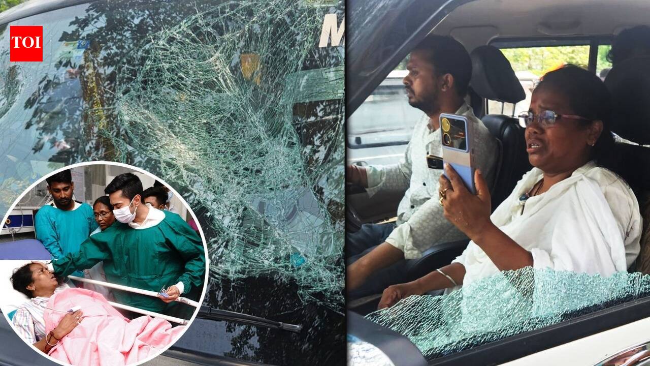 'Attack By BJP Goons': TMC MP Mitali Bag’s Car Vandalised In Hooghly ...