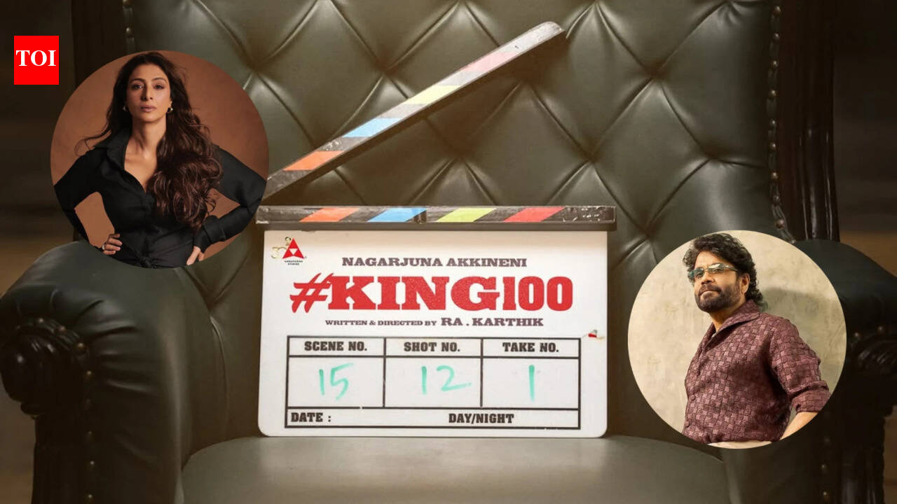 ‘King100’ shoot update: Tabu begins filming with Nagarjuna; duo ...